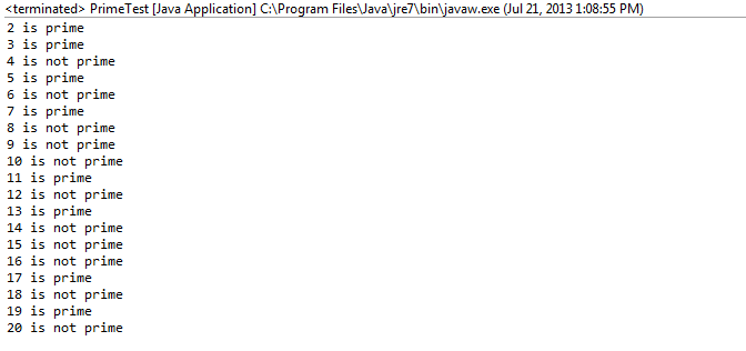 Prime Number Checking In Java Programming Tutorials Let Try