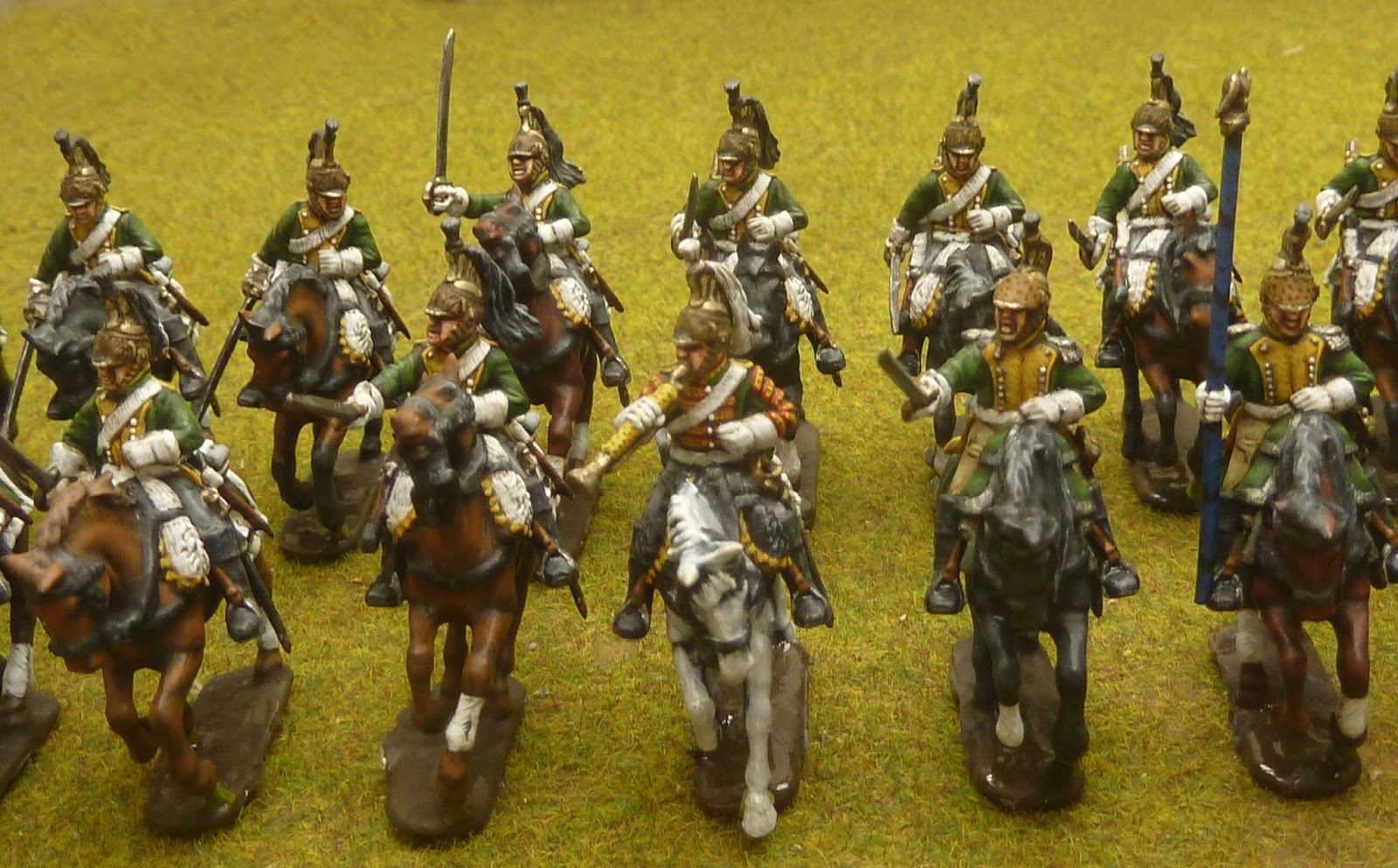 Lace 'n Big Hats: 28mm Napoleonic French Dragoons (Perry miniatures and ...