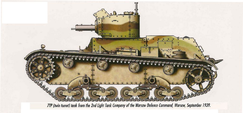 Panzerserra Bunker- Military Scale Models in 1/35 scale: 7TP-jw (7 ...