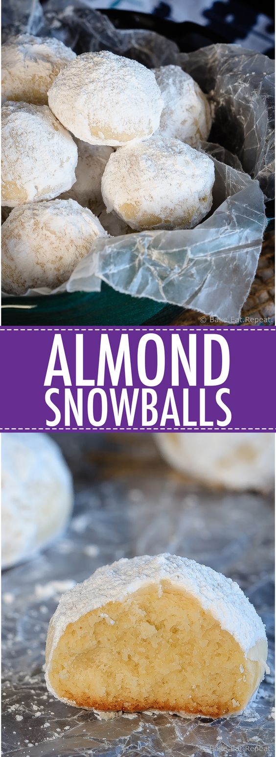 Almond Snowball Cookies | FOOD AND DRINK