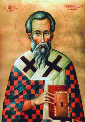 ORTHODOX CHRISTIANITY THEN AND NOW: Saint Juvenal, Patriarch of ...