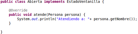 Mi granito de java: State