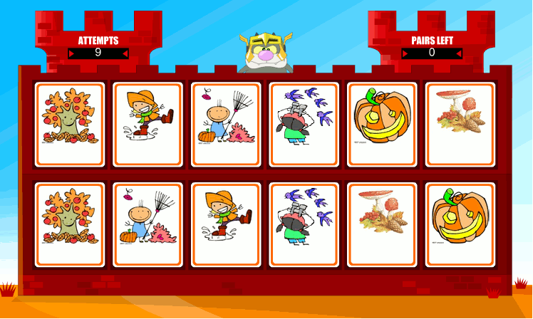 Maternelle: Memory d'automne