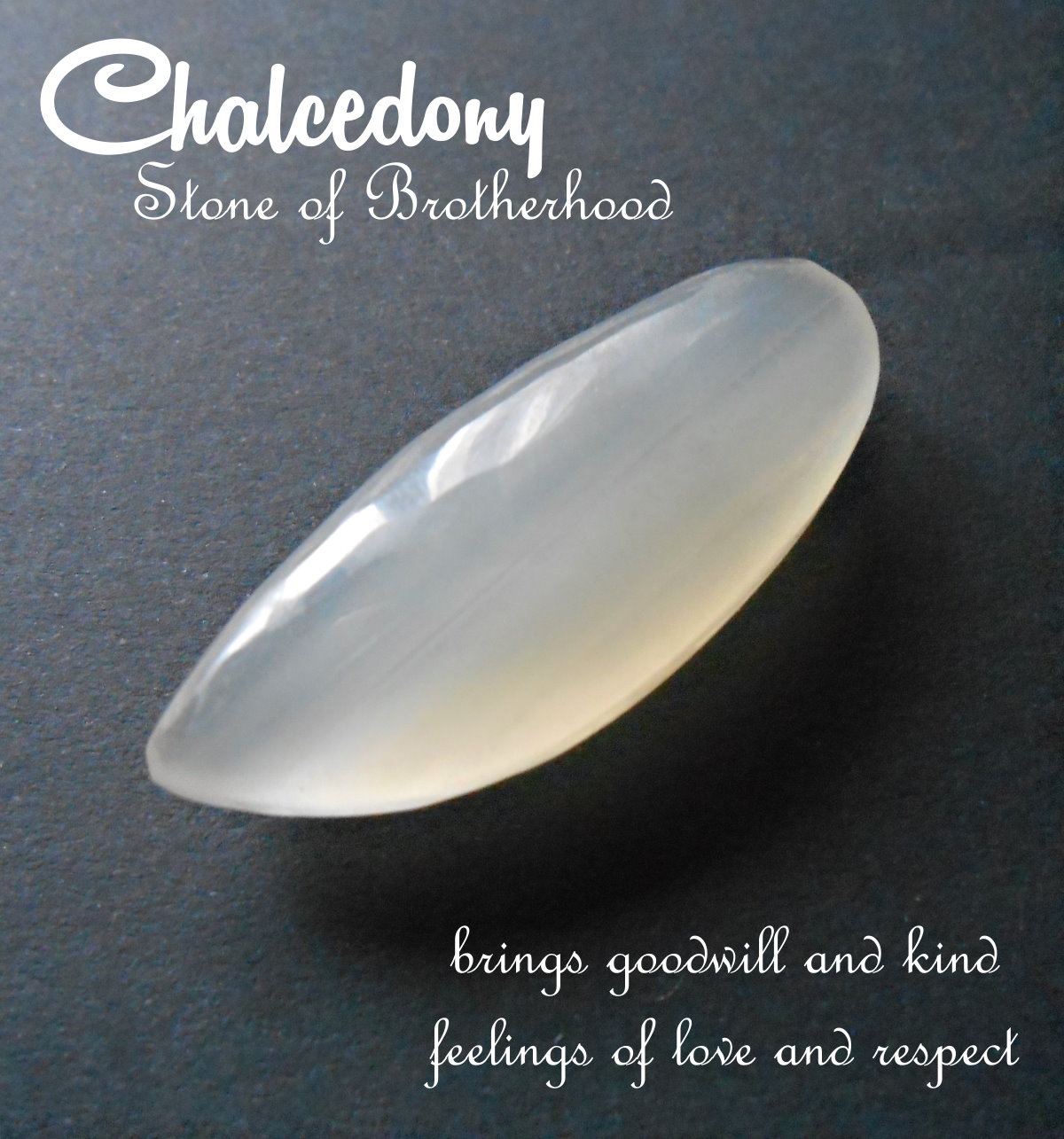 Chalcedony - Stone of Brotherhood - Healing Jasper