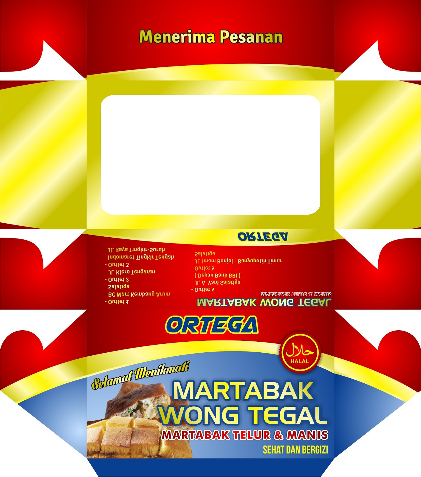 DESAIN KEMASAN MARTABAK | HERMESINK DESIGNS | HERMESINK DESIGNS