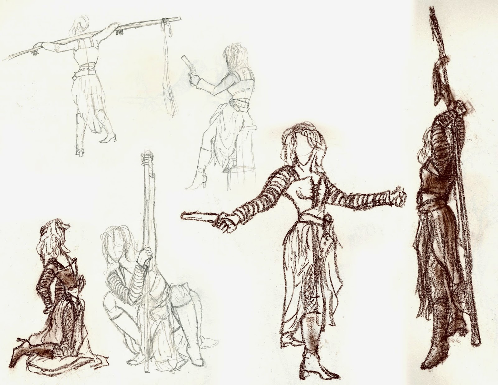 Anna Sher's Portfolio: Figure Drawing