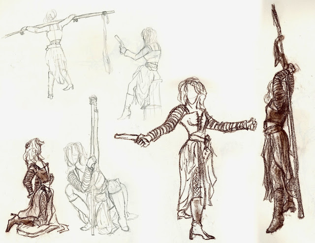 Anna Sher's Portfolio: Figure Drawing