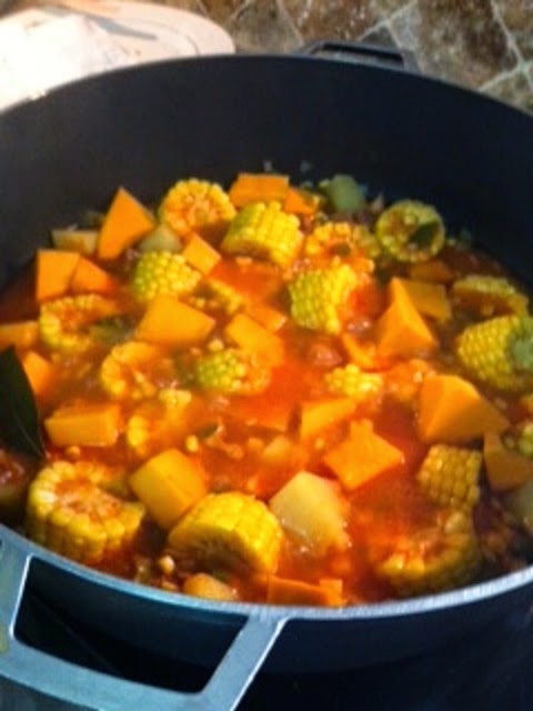 Cuban Home Cooking...Keeping the Tradition Alive: Guiso de Maíz de ...