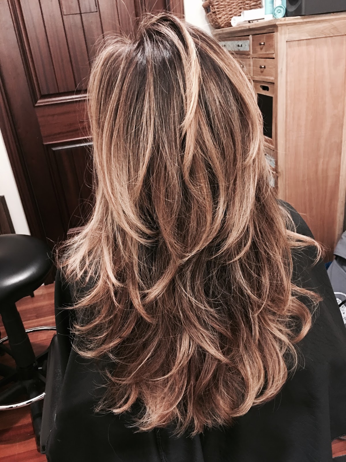 Long Layers With Bangs And Highlights