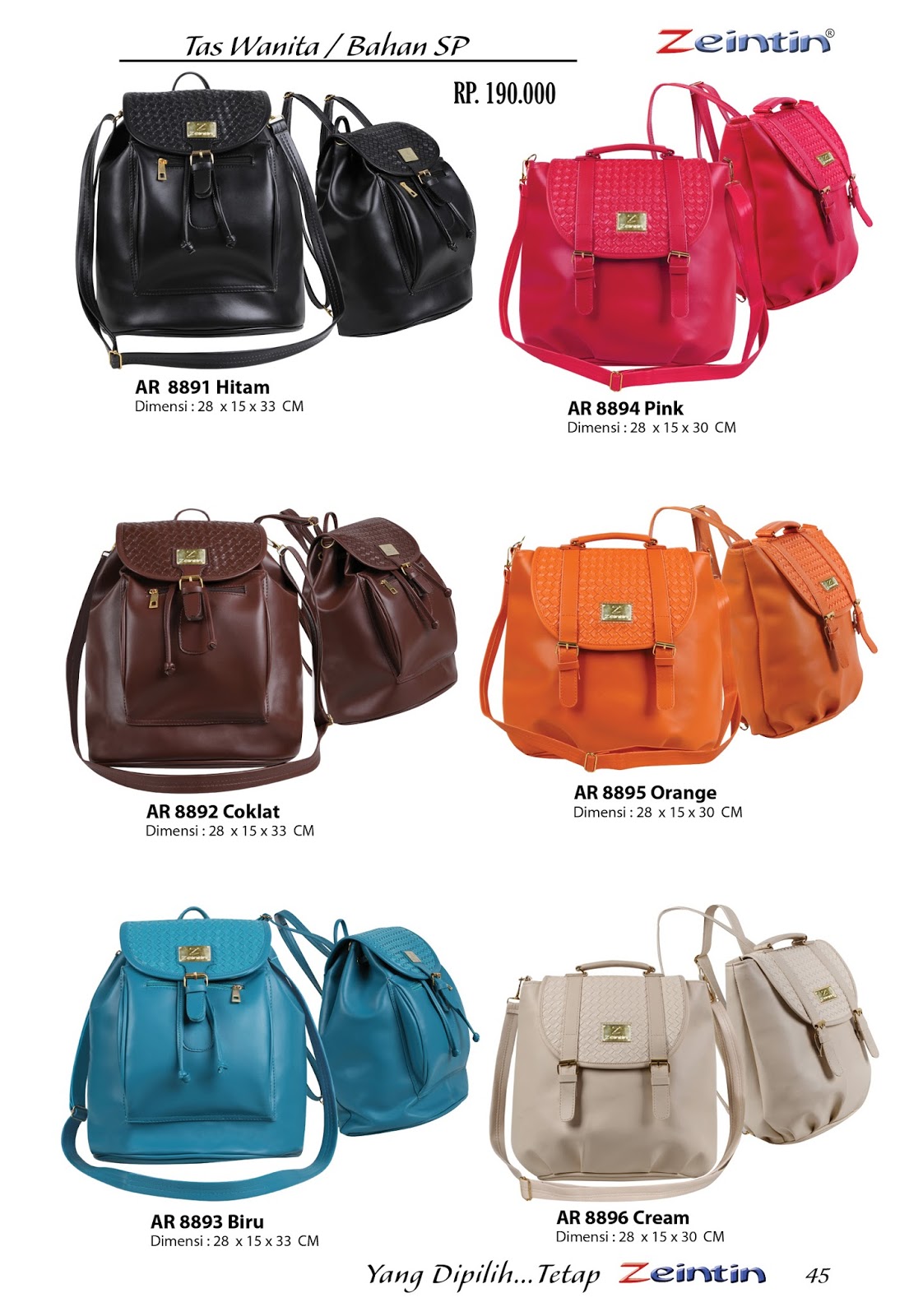 Tas Wanita Design Casual - Online Mall Sepatu dan Tas Indonesia