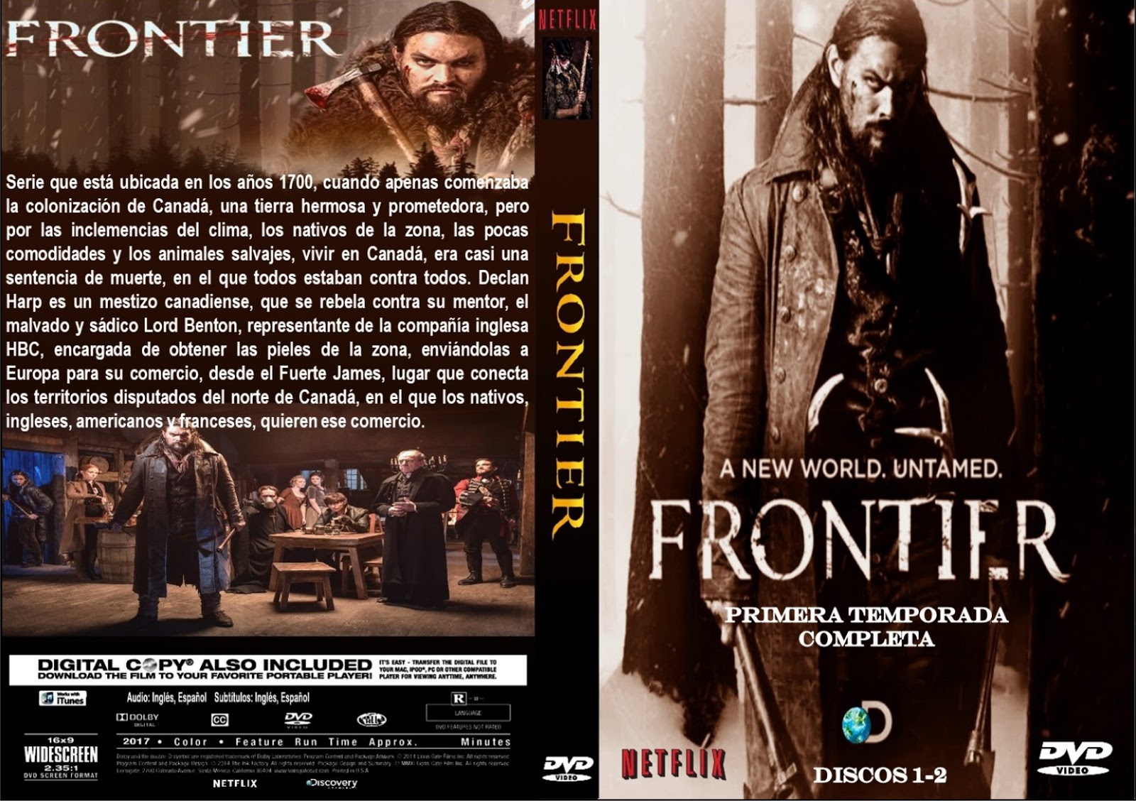 CoverMev: Serie Frontier Temporada 1 Caratula