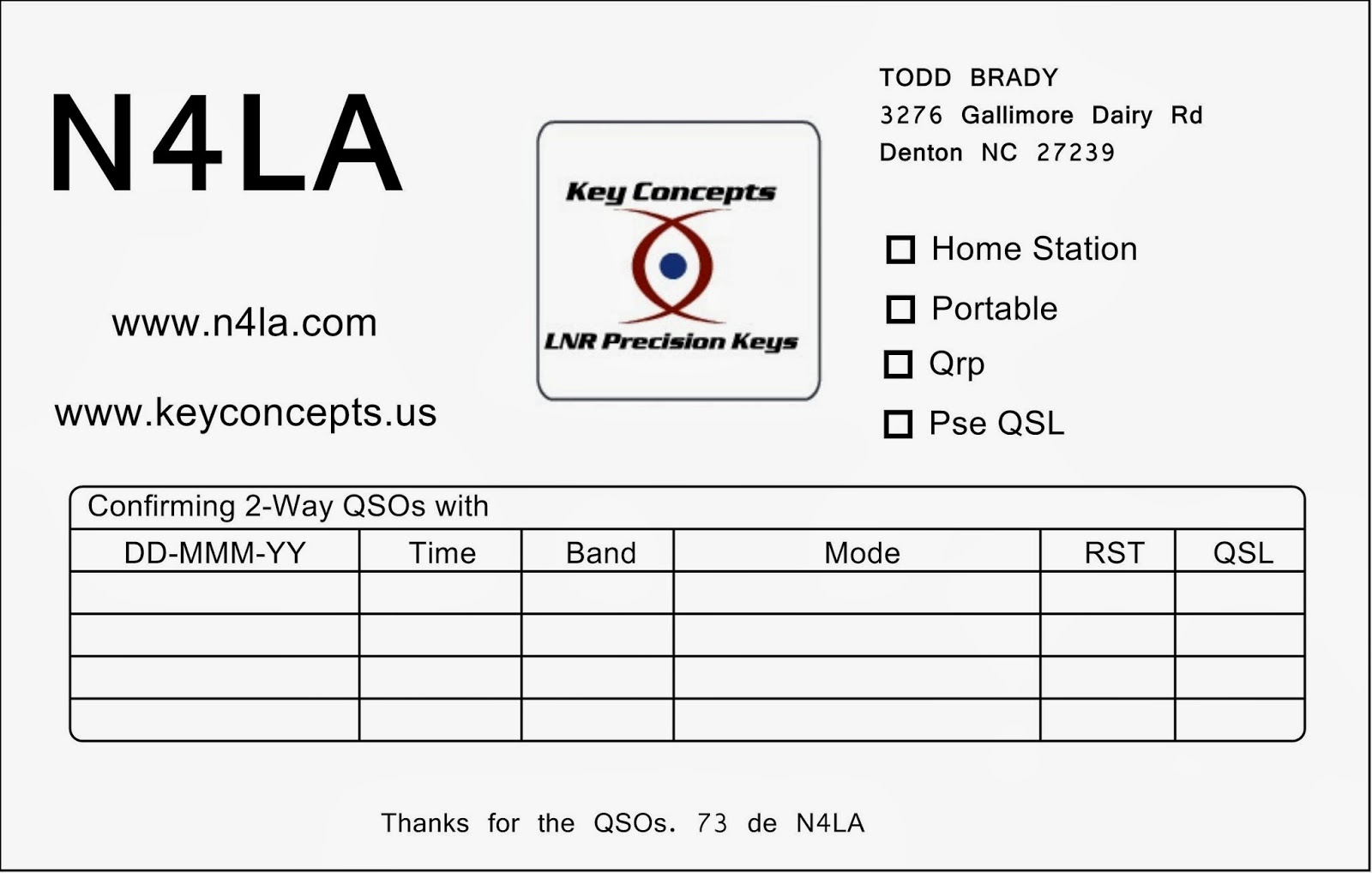 N4LA's .. " Radio-Active " Report: HamQSLer