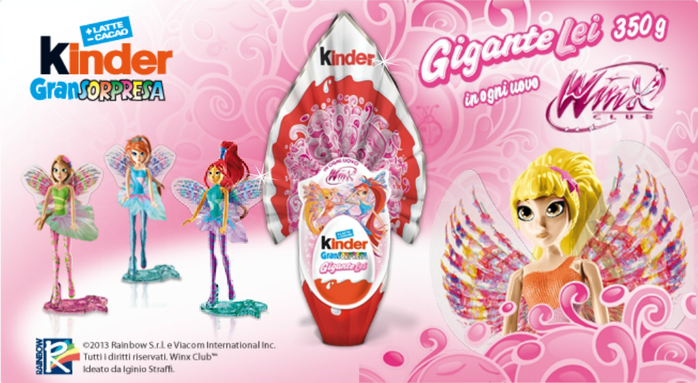 ¡Nuevas imágenes de las figuras Winx Club Sirenix de Kinder Sorpresa ...