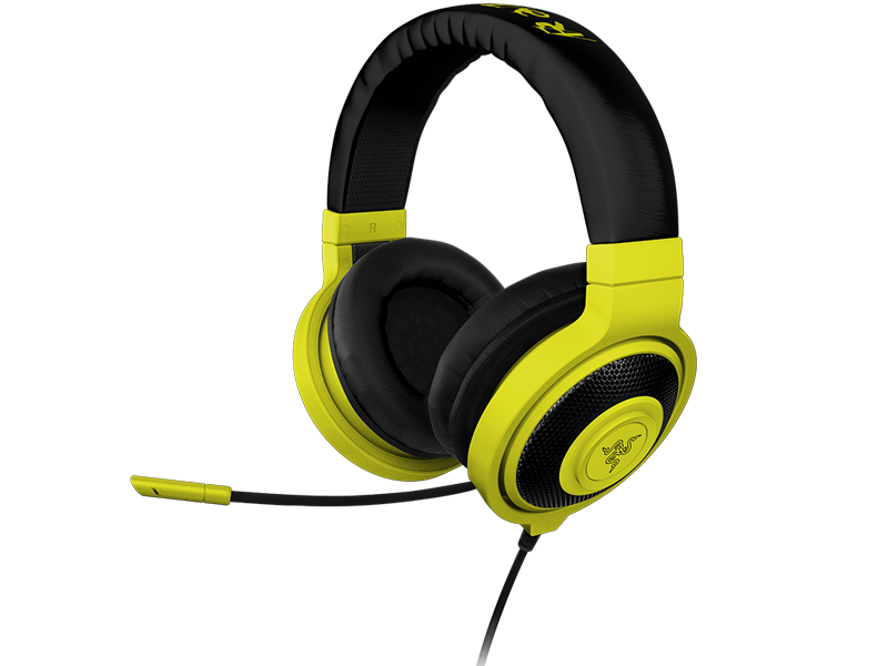 Razer Turns Up The Lights with Neon Kraken Series Headsets & Earphones