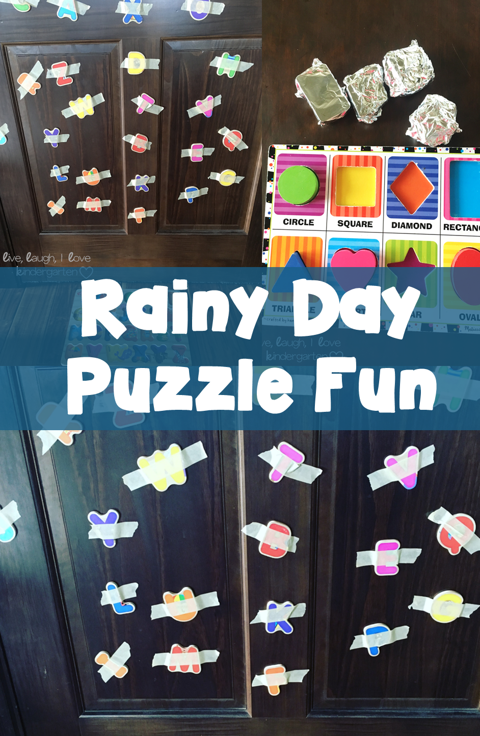 Puzzle Fun | Live, Laugh, I LOVE Kindergarten