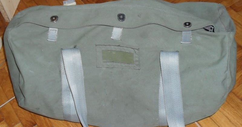 Webbingbabel: Yugoslav People's Army JNA Hold All / Kit Bag type II