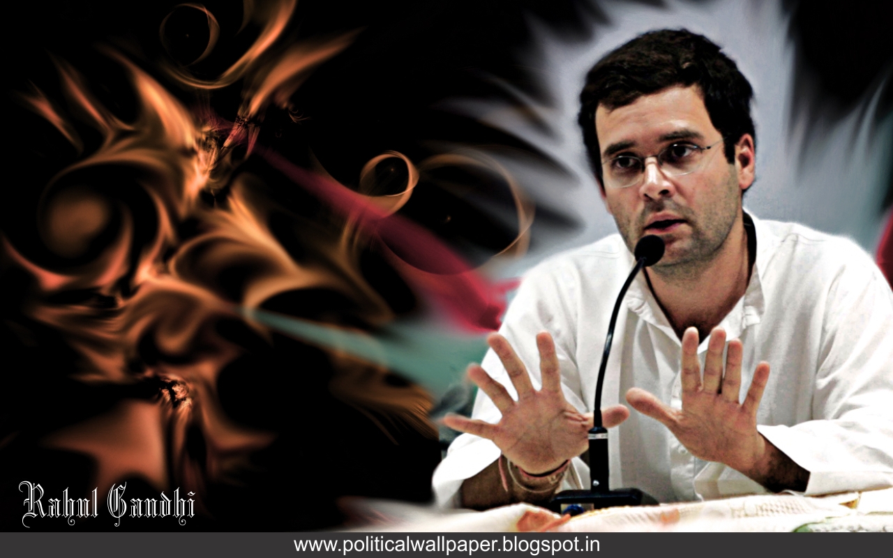 POLITICAL WALLPAPER: Rahul Gandhi