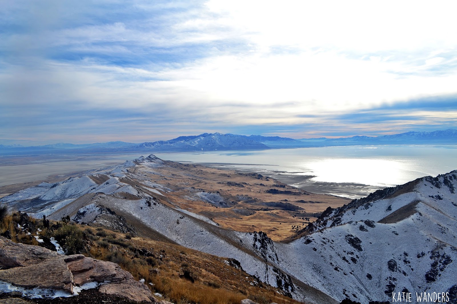 Katie Wanders : Frary Peak Trail, Antelope Island