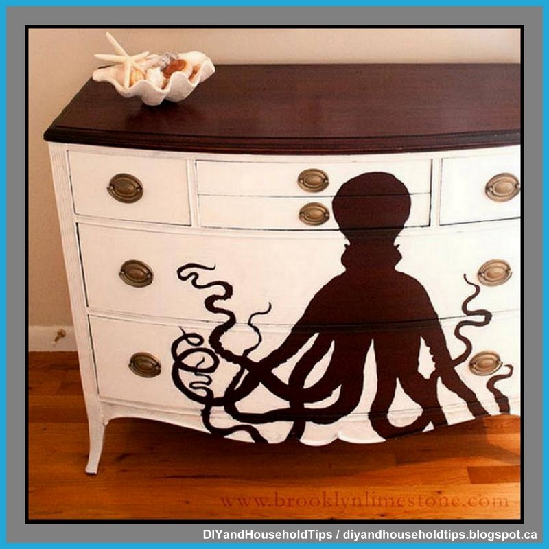 DIY And Household Tips: DIY Lord Bodner's Octopus Study Dresser