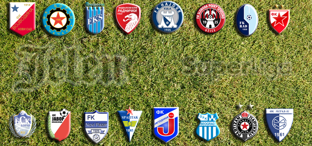 World Football Badges News: Serbia - SuperLiga Srbije 2014/15