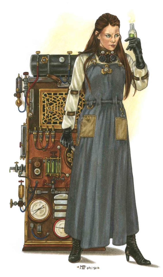 Frank Chadwick's Space:1889: Character Art from the German Space 1889 Game
