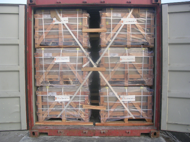 Select Paving Supplies: CONTAINER STUFFING AT FACTORY