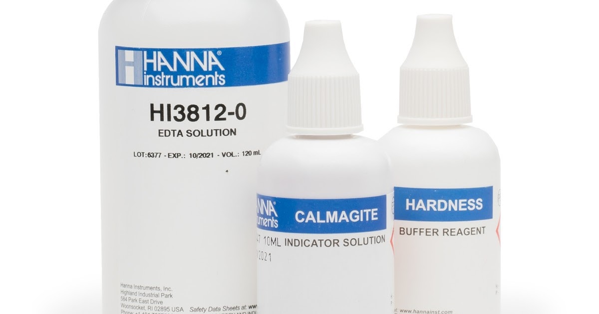 Water Hardness Tester: HI3812-100 HANNA ชุดทดสอบความกระด้าง