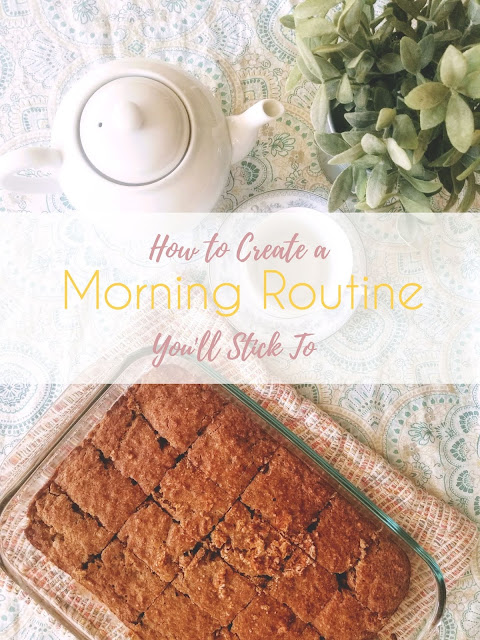 leaves of my tree: how to create a stay-at-home routine you'll stick to