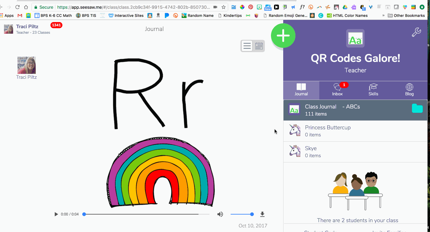 Happy Teaching & Happy Tech-ing!: Interactive Alphabet Cards Using Seesaw