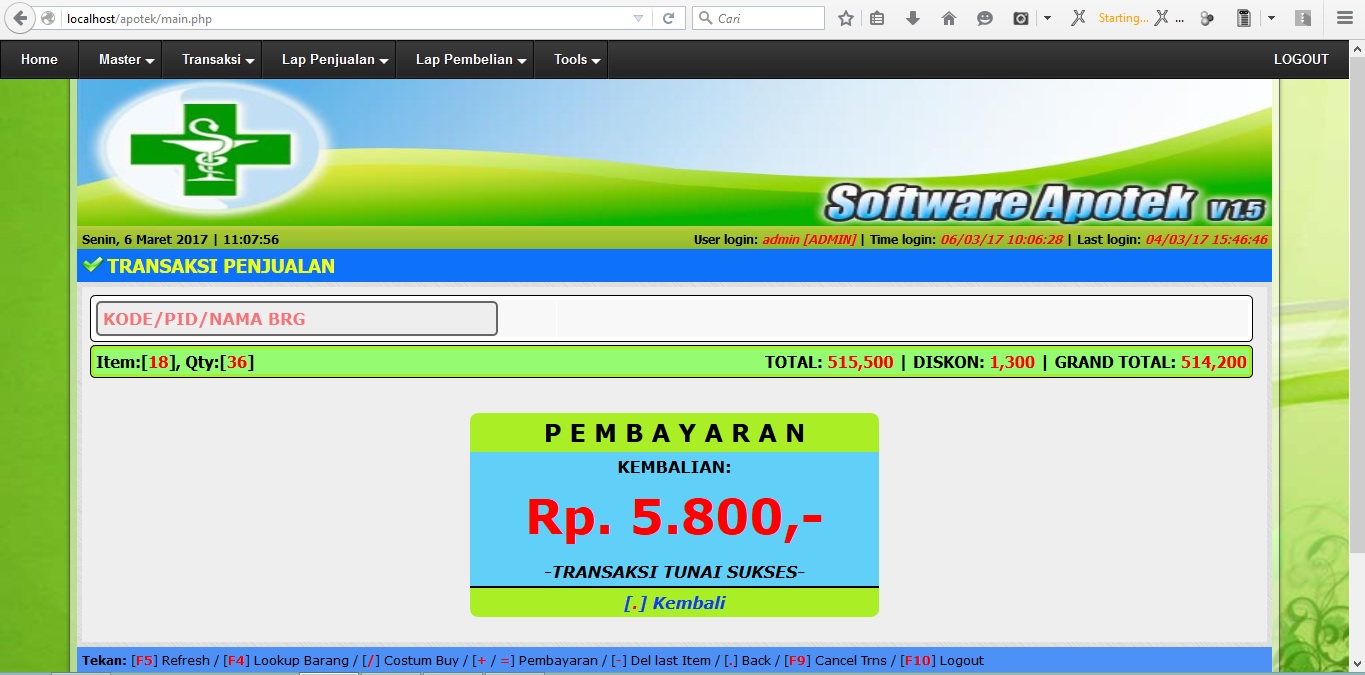 Aplikasi Apotek V1.5 | Aplikasi-Online.Net