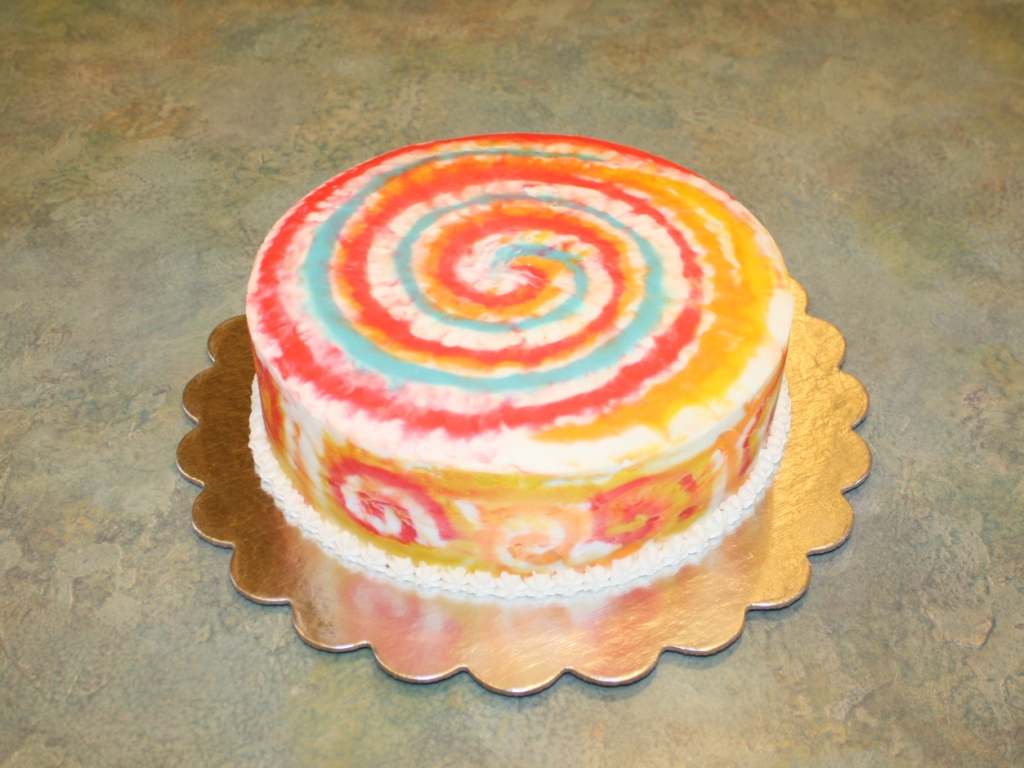 Party Cakes: Tie-Dye Cake for Piper