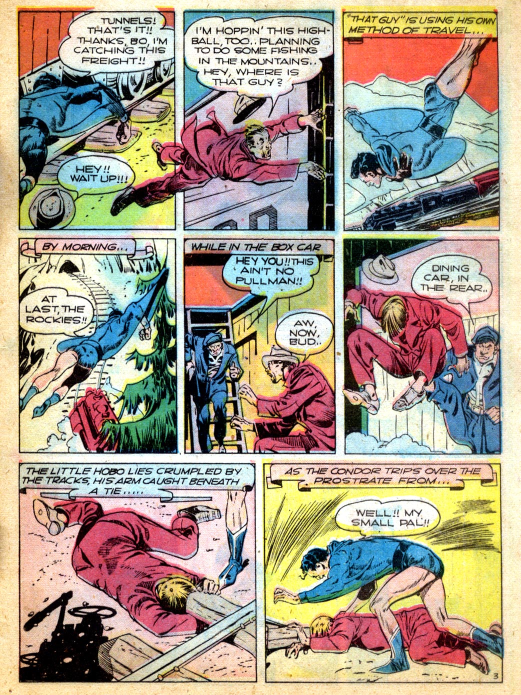 Four-Color Shadows: The Black Condor-Lou Fine-1942