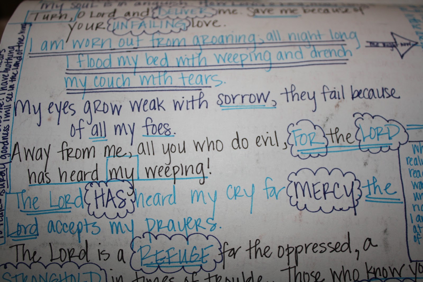 meditating on scripture -journal ideas | Caravan Sonnet