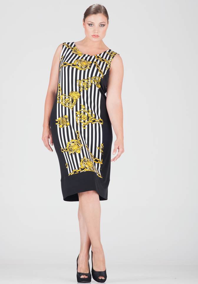 Plus Size Runway: Eva Varro (Versace, Versace, Versace) - Garnerstyle