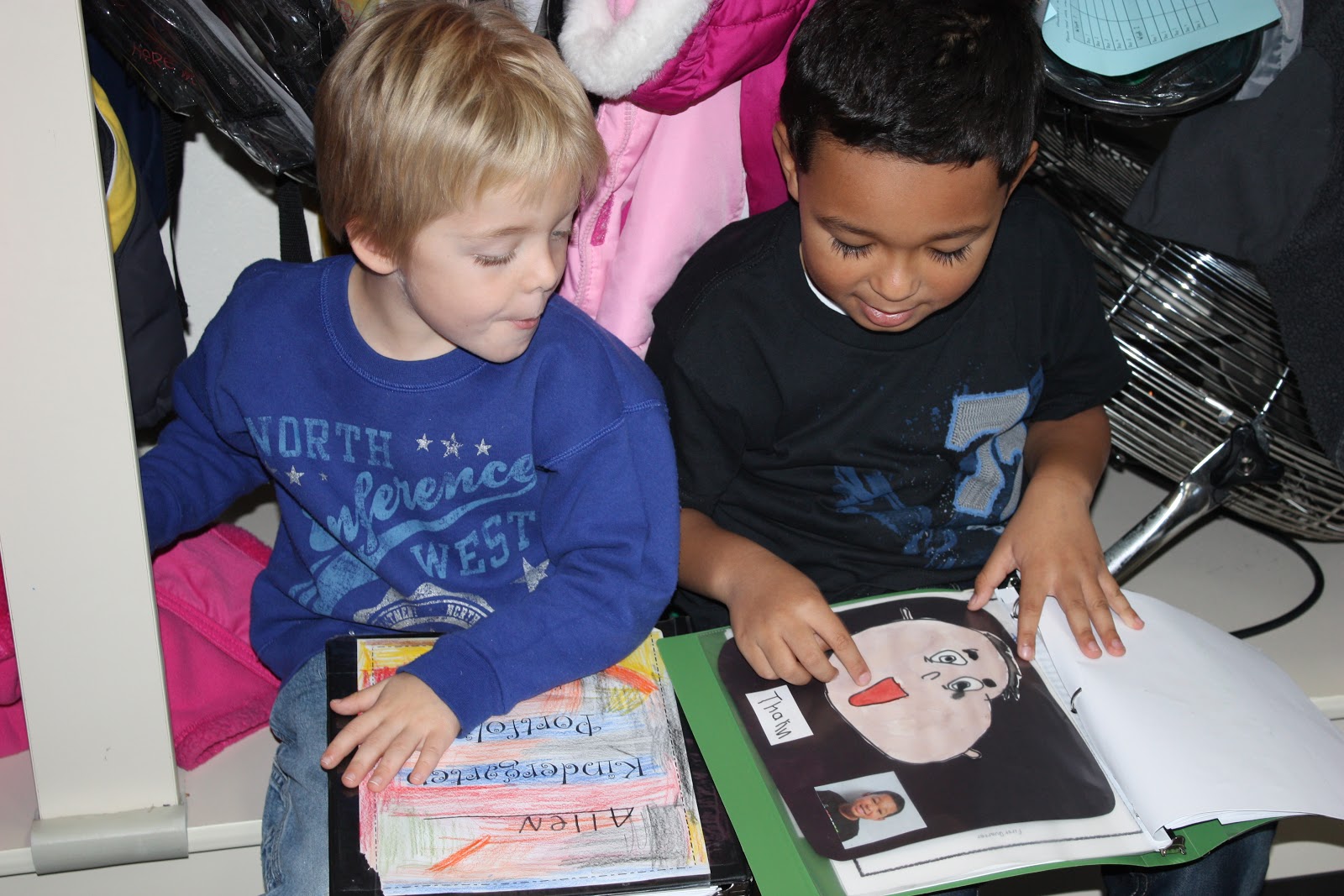 Mrs. Atkin's Kindergarten: Portfolios- Preparing for Student-Led ...