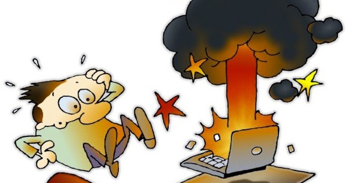 Pop On The Run: Computer Crash! uwääääähhh....