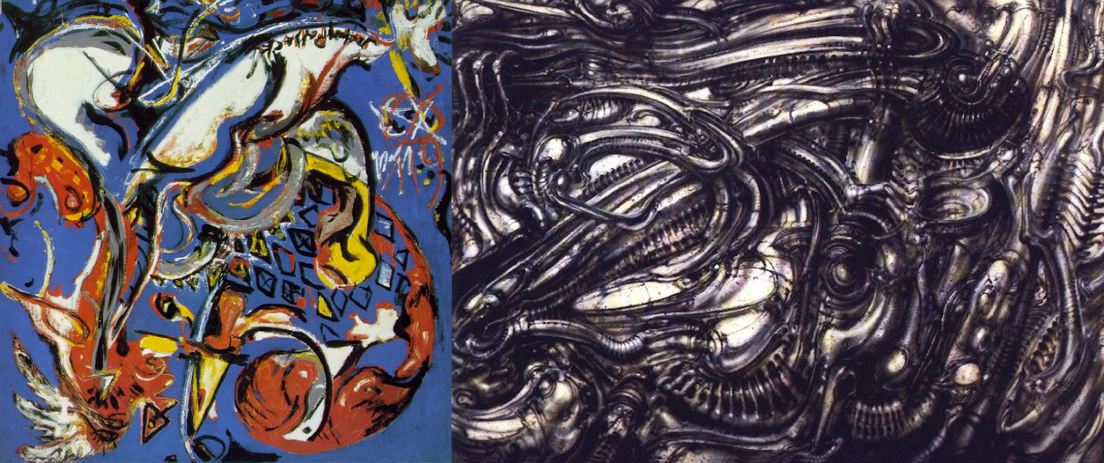 Alien Explorations: HR Giger's Biomechanical Landscape II (work 417) (1979)