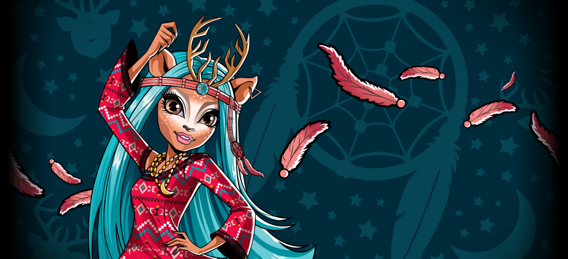 Todo sobre Monster High: Fondo de Isi Dawndancer