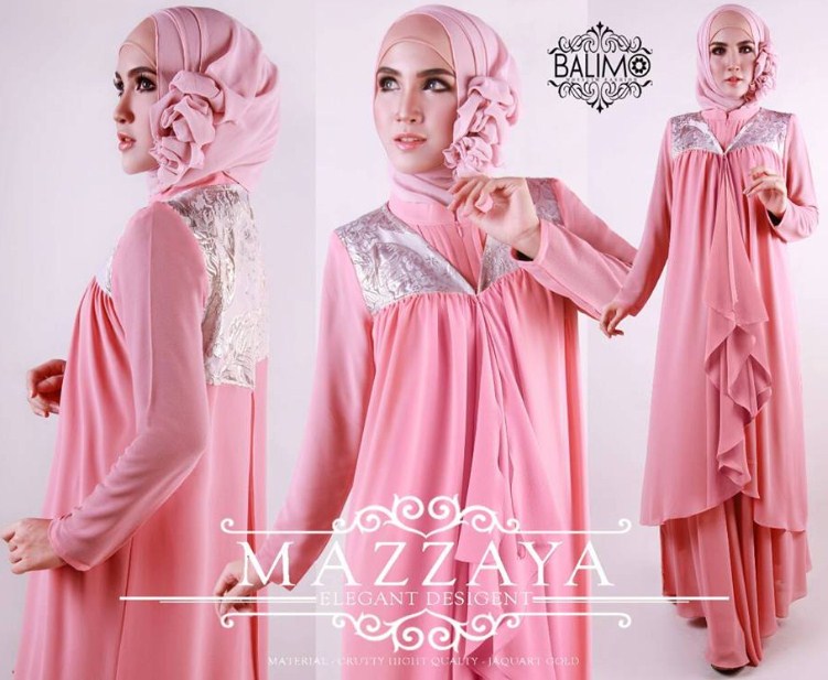 Trend Fashion Anak Muda 2016: Aneka Contoh Baju Muslim Glamour Terbaru ...