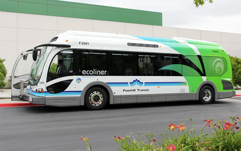 LA Visions: Ecoliner battery-electric bus
