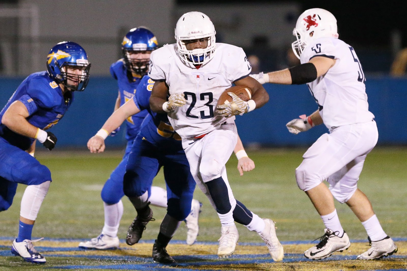 Mark Kodiak Ukena: IHSA Class 6A Football Playoffs: St. Viator vs Lake ...