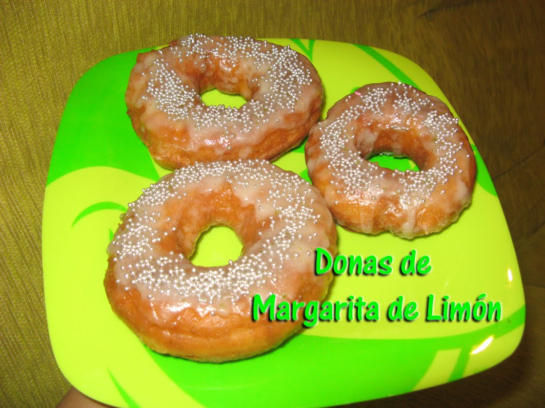 Cocinera 7: Donas de Margarita de Limón