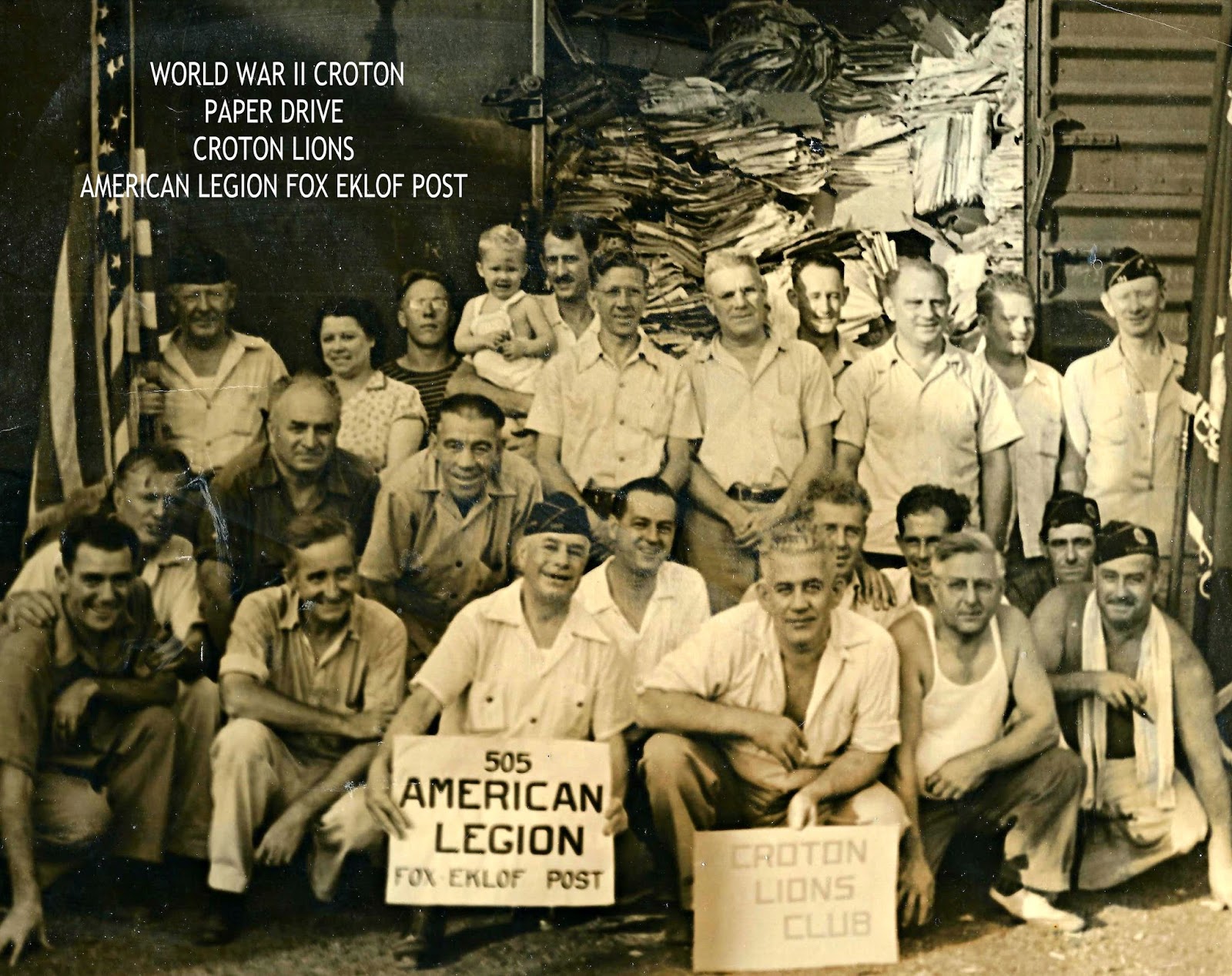 EverythingCroton: THE ORIGINAL RECYCLERS: CROTON IN WWII, SCRAP METAL ...