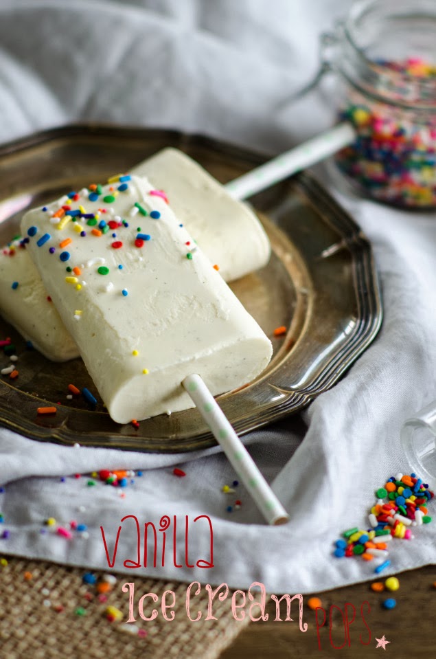 Louise´s Spis: Super Easy Vanilla Ice Cream Pops (Världens Enklaste ...