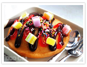 ไอติมทอด ~ สูตรทำอาหารนานาชาติ สูตรฟิวชั่น