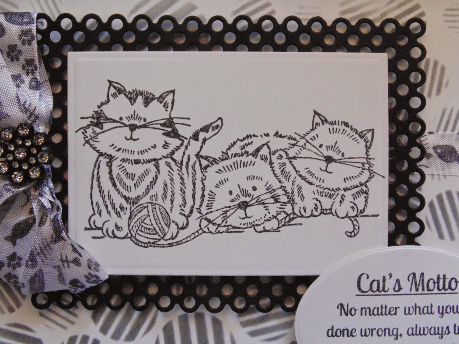 Inky Finger Zone: Cat's Motto