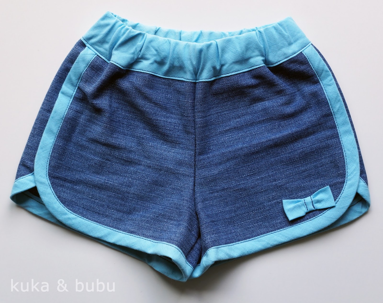 kuka and bubu: City Gym Shorts (Free Pattern by Purl Bee)
