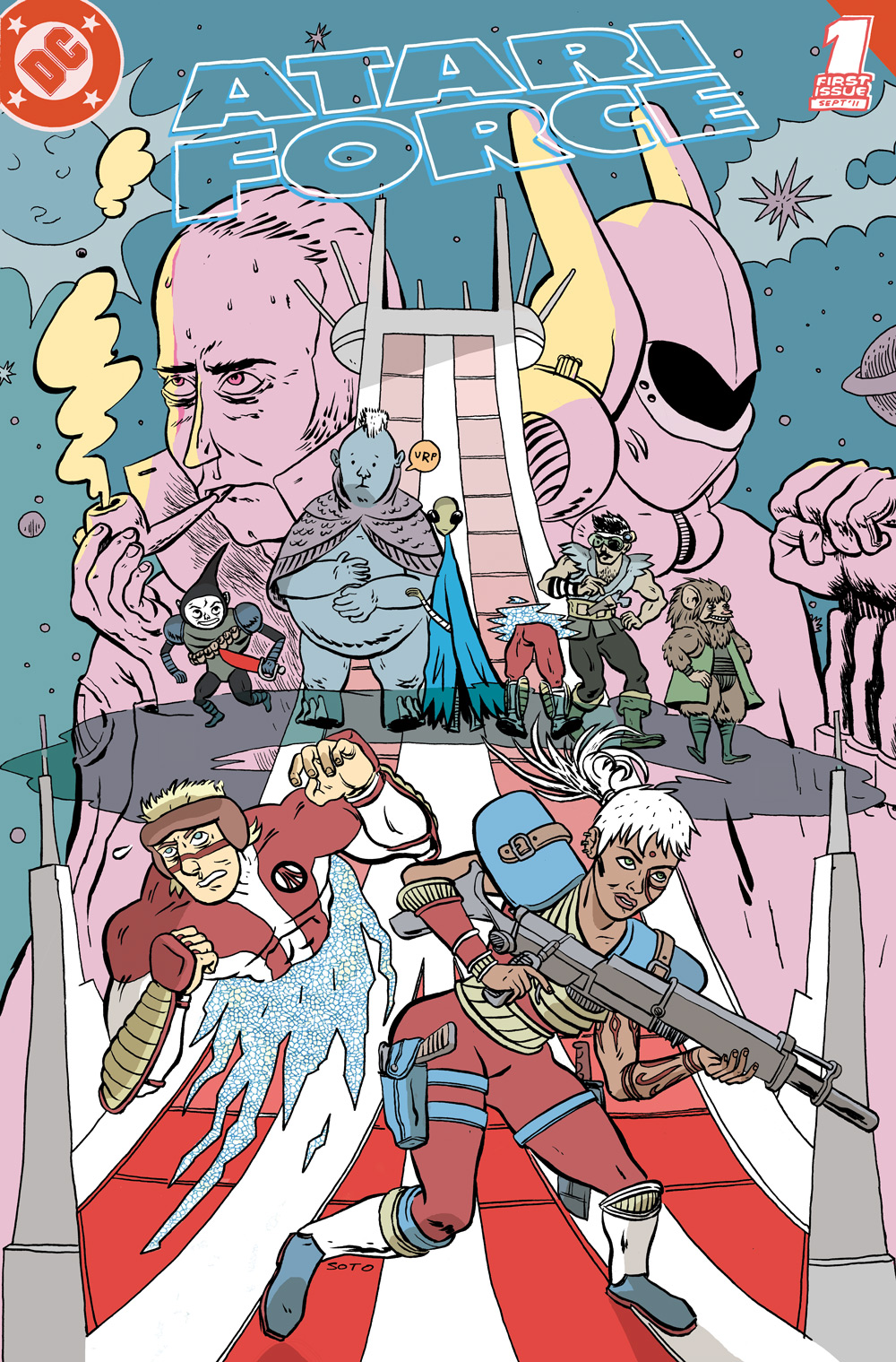 RELAUNCHED: ATARI FORCE #1 by Zack Soto