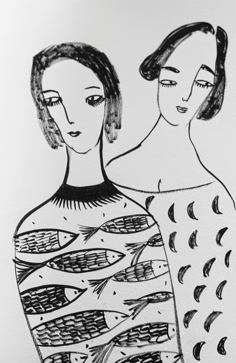 paper planes: random drawings