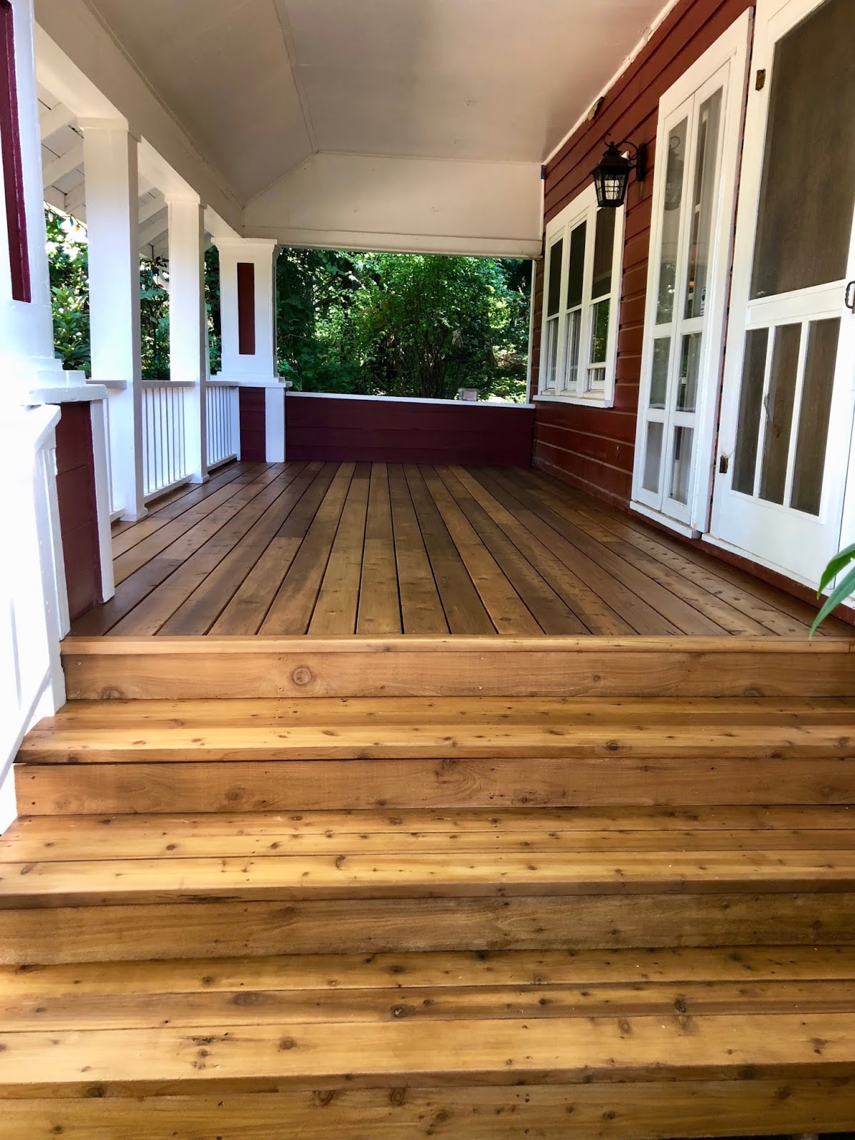Teresa Kasner: Farmhouse Porch Restoration Finish